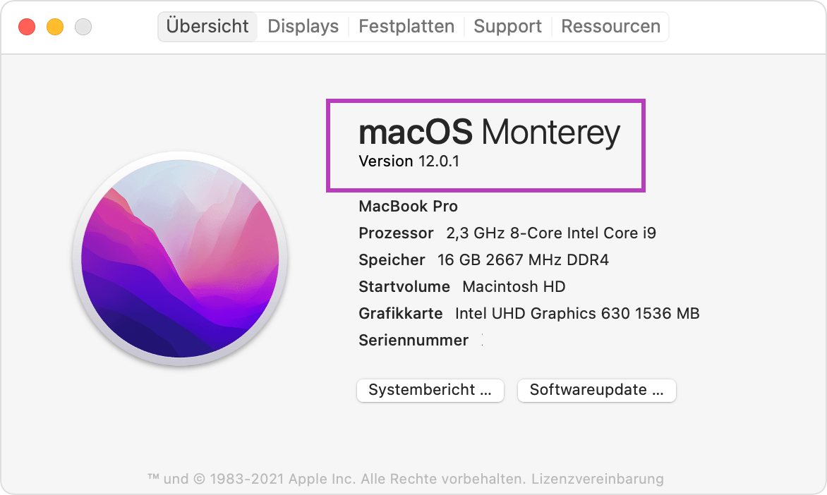 Welches macOS Version hat mein Mac? – Lizenzguru